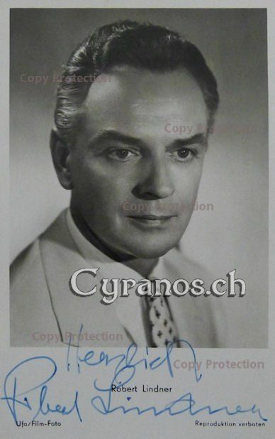 Robert Lindner (1916-1967) Schauspieler - sign. Foto (Gebraucht) in ...