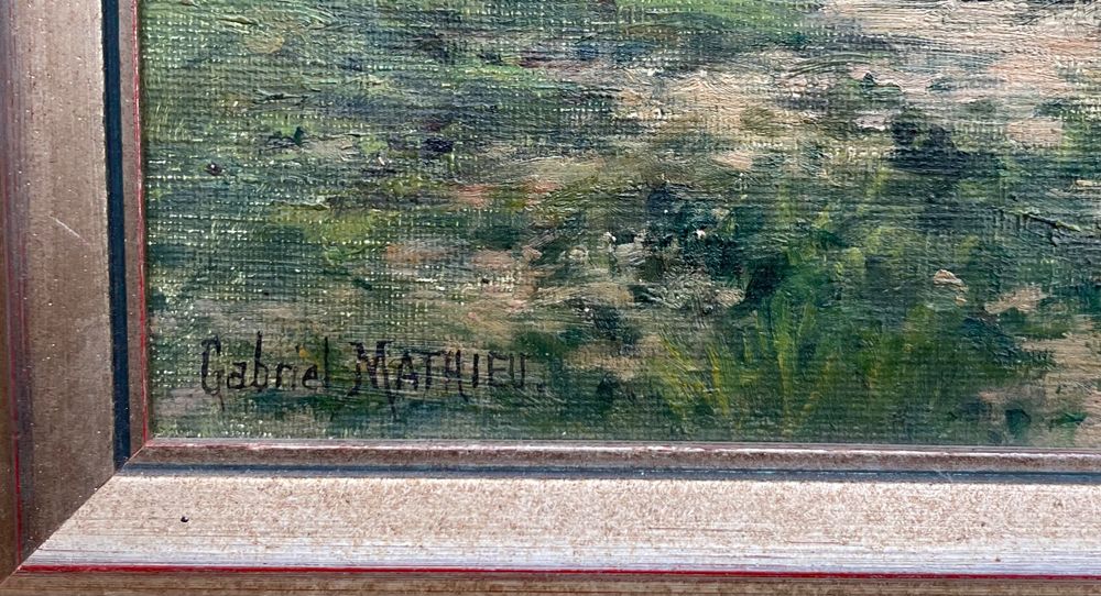 Gabriel Mathieu huile La Marne 2 (Gebraucht) in Biel/Bienne für CHF 178 ...