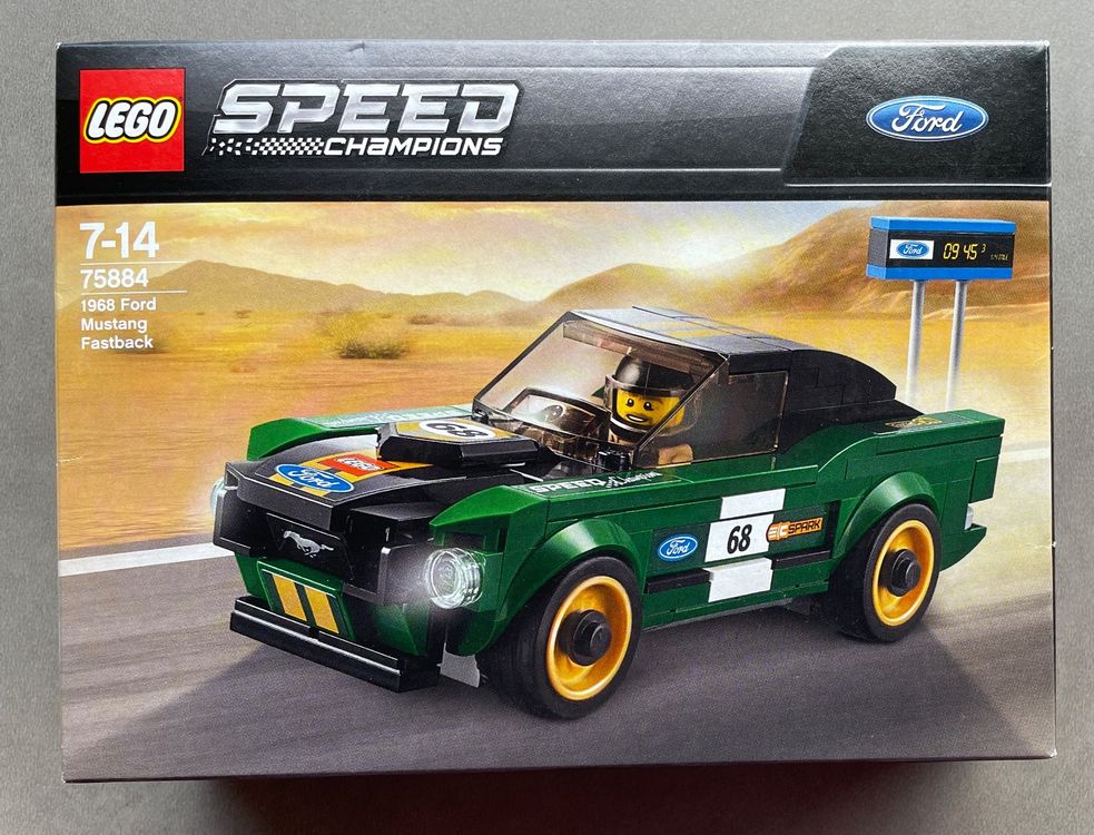 Lego Speed Champions 75884 Ford Mustang Fastback 1968 NEU! | Kaufen auf ...