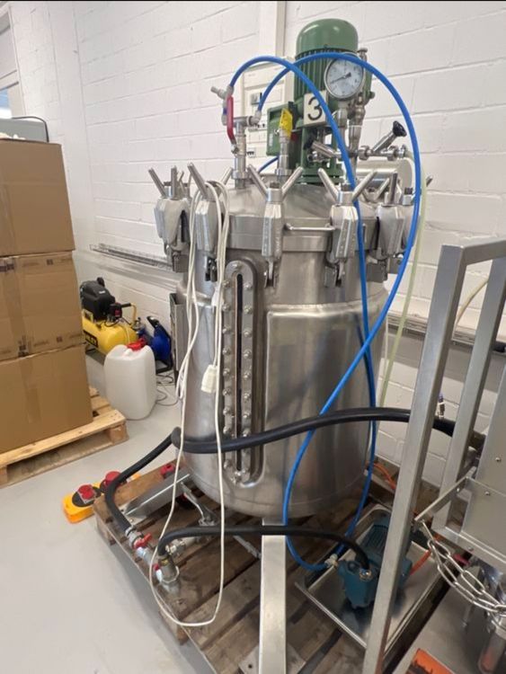 Edelstahl-Prozessreaktor / Chargenreaktor SEITZ - 285 L (Gebraucht) in ...