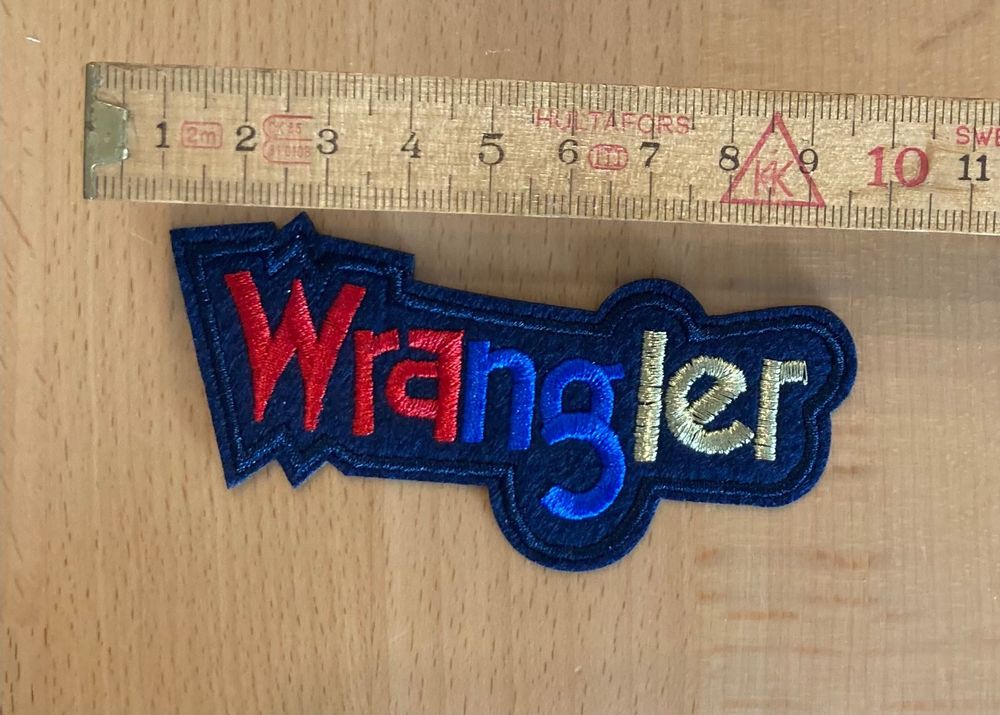 Wrangler Patch Sticker Aufnäher Metal Rock Band (Neu (gemäss ...