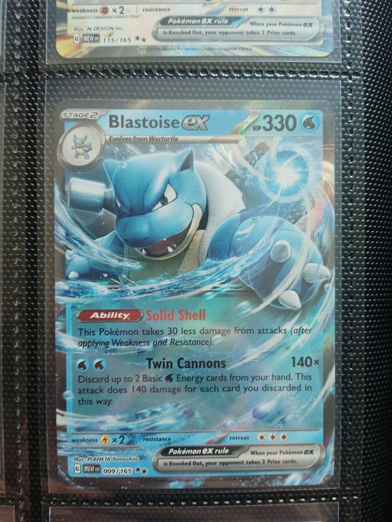Blastoise ex - Pokemon 151 Mew (Gebraucht) in Altstätten SG für CHF 4. ...