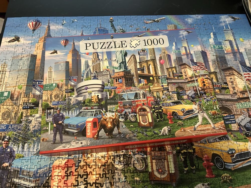New York City Puzzle, vollständig, 1000 Teile (Gebraucht) in Zürich für ...