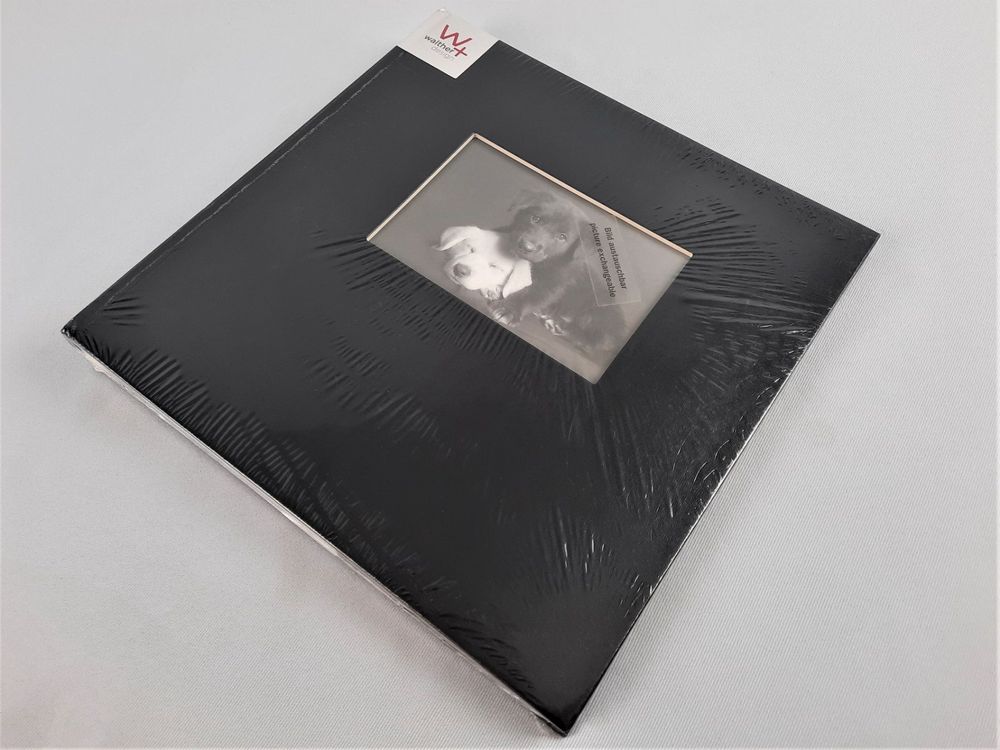 WALTHER DESIGN Fotoalbum, schwarz (Neu und originalverpackt) in Beinwil ...
