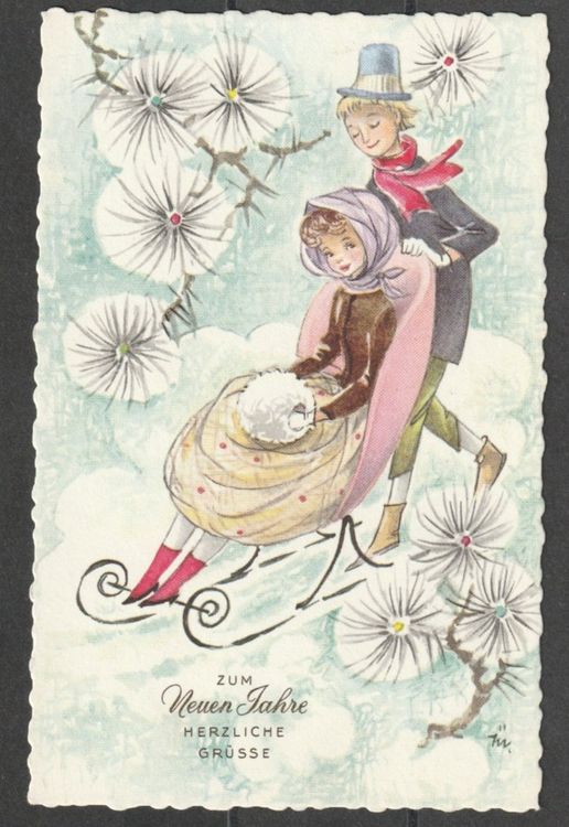 zum neuen Jahre Herzliche Grüsse (A8 (Gebraucht) in Ruggell für CHF 0.5 ...