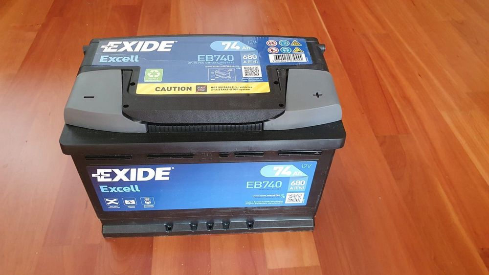 Exide EB740 12V 74AH 680A Batterie (Gebraucht) in für CHF 32 – mit ...