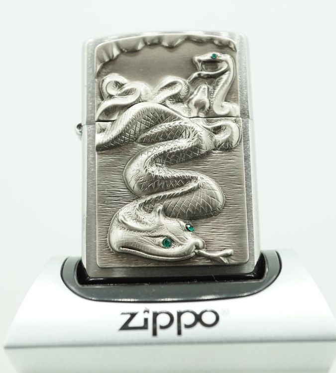 ZIPPO® SNAKES-heavy-3D-Swarovski-2012-UNGEZÜNDET (Neu (gemäss Beschreibung)) in Mels für CHF 49 ...