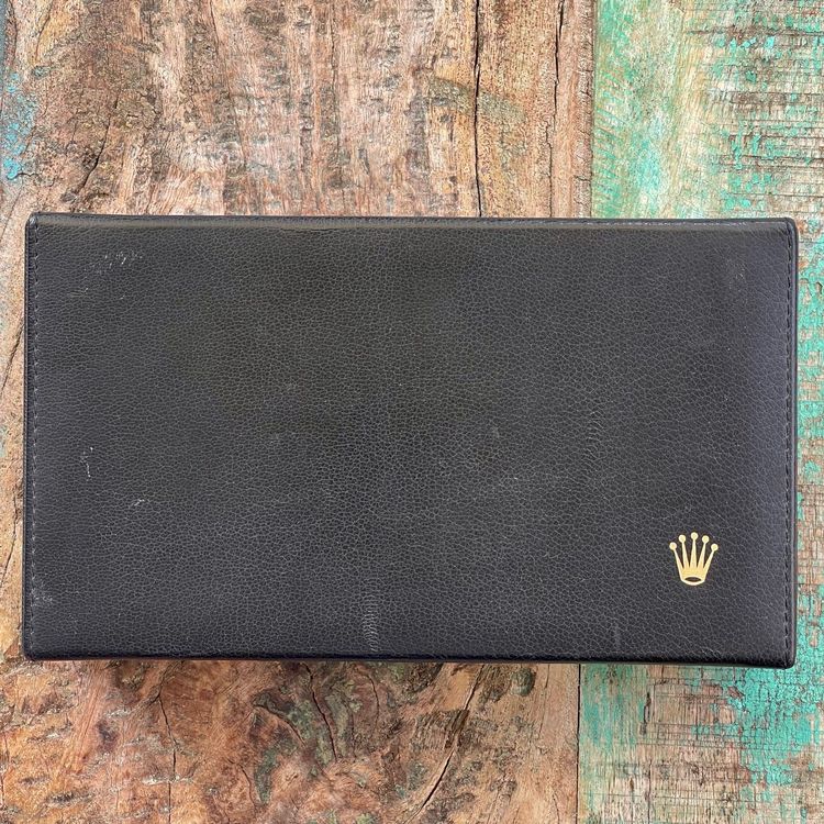 GENUINE VINTAGE ROLEX LEATHER Watch Box Case ref 48.00.08 | Kaufen auf ...