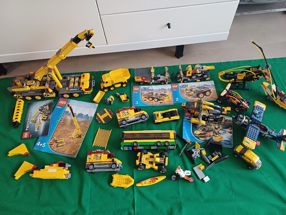 10 kg lego City veicoli gialli + lego konvolut (Usato) a Minusio per ...