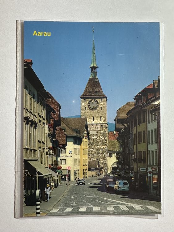 Aarau Altstadt Ansichtskarte, Historische Karte (Gebraucht) in Zug für CHF 4 – mit Lieferung auf ...