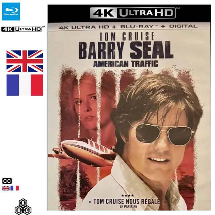 Barry Seal American Traffic (2017) - 4K UHD + BLU-RAY (D'occasion) à Semsales pour CHF 30 – avec ...