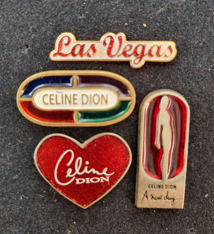 4 Pins, Celine Dion in Las Vegas (Neu (gemäss Beschreibung)) in ...