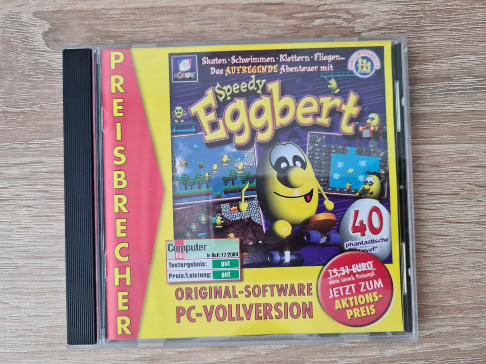 Speedy Eggbert (German Cover) - PC (Gebraucht) in Carouge GE für CHF 7. ...