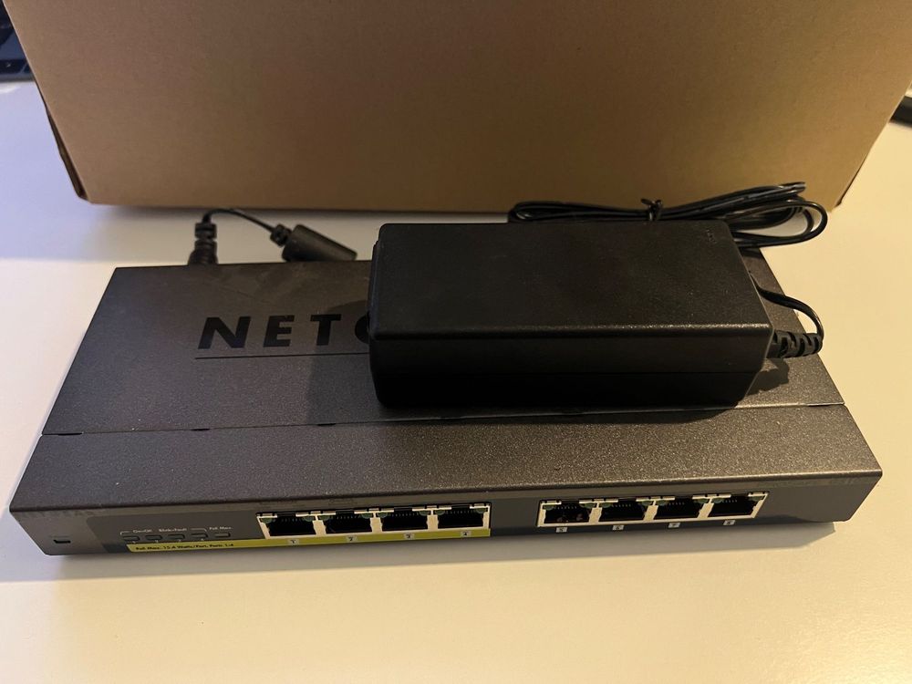 Netgear ProSafe GS108P PoE Switch (Gebraucht) in Aarau für CHF 21 – mit ...