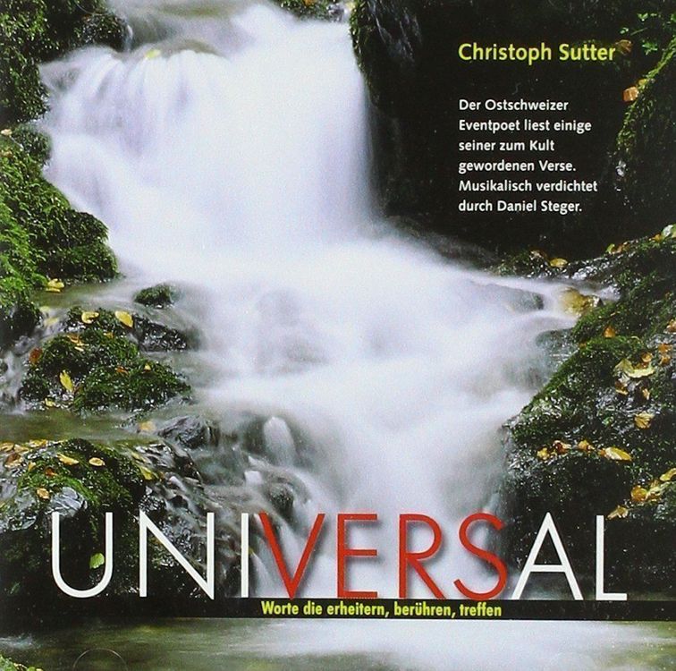 Christoph Sutter, Universal (CD) (Neu und originalverpackt) in Sarnen für CHF 14.5 – mit ...