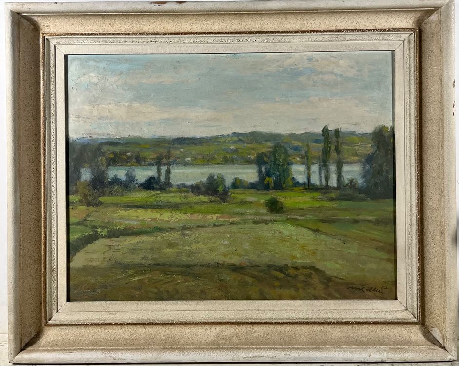Max Keller (1916-1982) Landschafts Gemälde | Kaufen auf Ricardo
