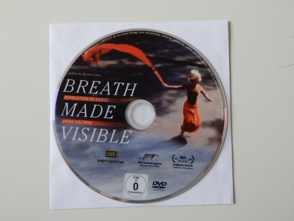 Breath Made Visible - Filmportät Anna Halprin (Gebraucht) in Nürensdorf ...