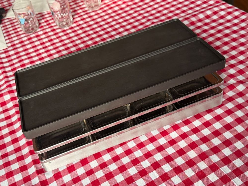 Koenig Raclette Duo 4 and more inkl. 8 neuen "Pfännchen" (Gebraucht) in ...