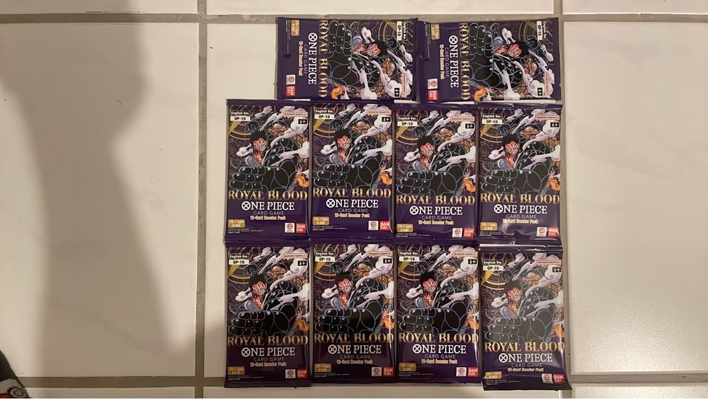 10x One Piece Royal Blood Booster (OP10) (Neu und originalverpackt) in ...