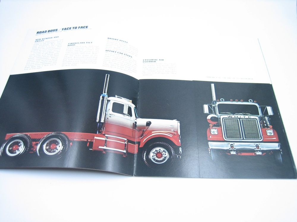 Road Boss alter Laswagen Prospekt RAR | Kaufen auf Ricardo