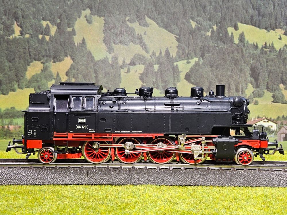 Märklin 3696 _ Dampflokomotive BR 86 167 DB _ digital _ H0 (Defekt) in ...