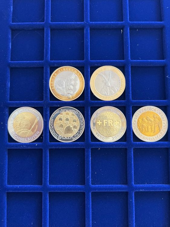 6 Gedenkmünzen - kleines Set - CHF 5 & CHF 10 - ab CHF 1.00 (Neu (gemäss Beschreibung)) in ...
