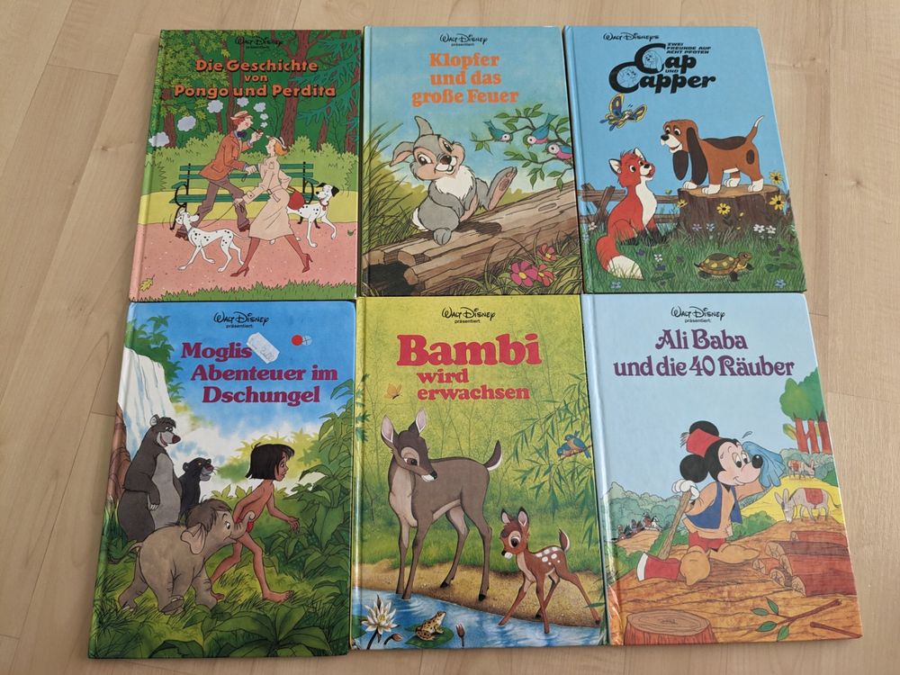 6 Walt Disney Kinderbücher wie Cap und Capper, | Kaufen auf Ricardo