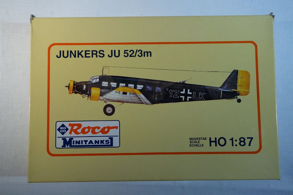 Roco 459 Junkers Ju 52/3m 2. Staffel KGzbV 1 1:87 Bausatz (Neu (gemäss ...