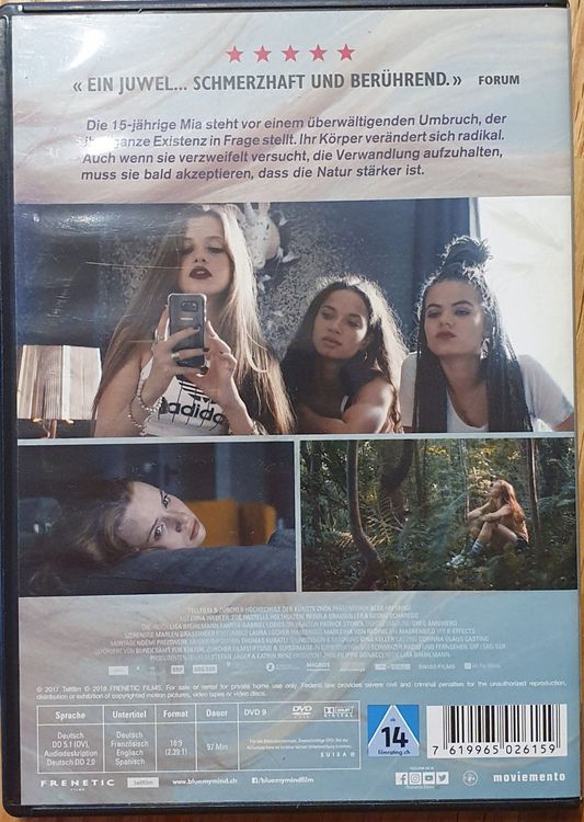 DVD Film Blue my Mind (Gebraucht) in Lenggenwil für CHF 1 – mit ...