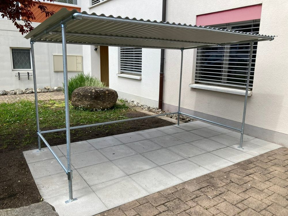 Velounterstand / Fahrradunterstand / Velodach neu (Gebraucht) in Wald ZH für CHF 1170 – nur ...