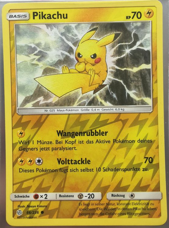Pokemon Pikachu 66/236 Cosmic Eclipse 2019 EN | Kaufen auf Ricardo
