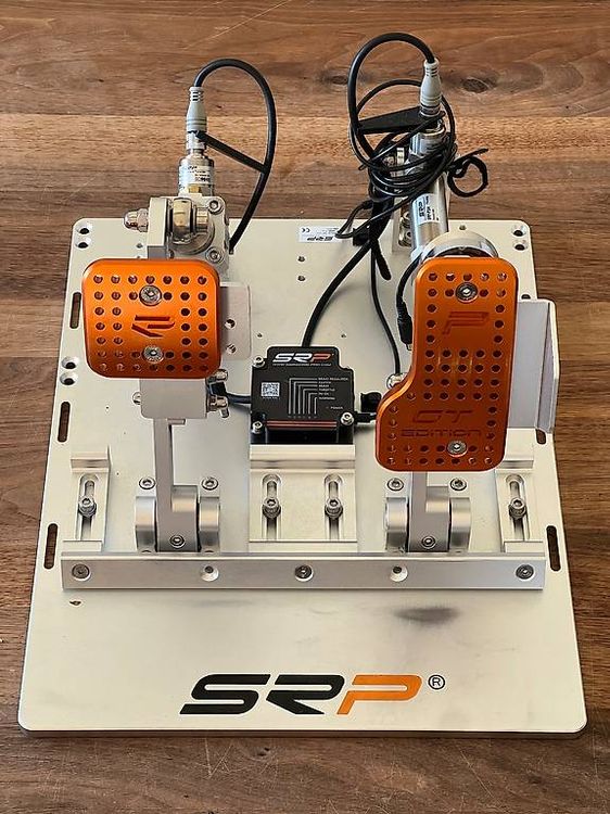 SRP GT-R Pedale mit SRP Pedal Vibration Kit - Simracing (Gebraucht) in ...