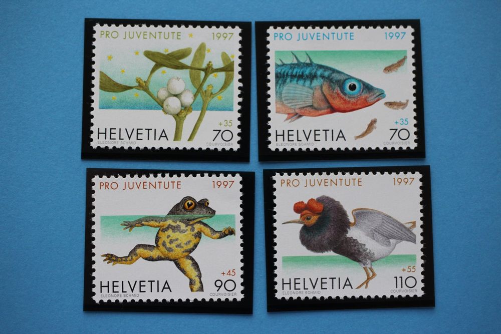 PJ 1997 - ganzer Satz - TIERE - postfrisch ** - CHF 8.50 (Neu und ...