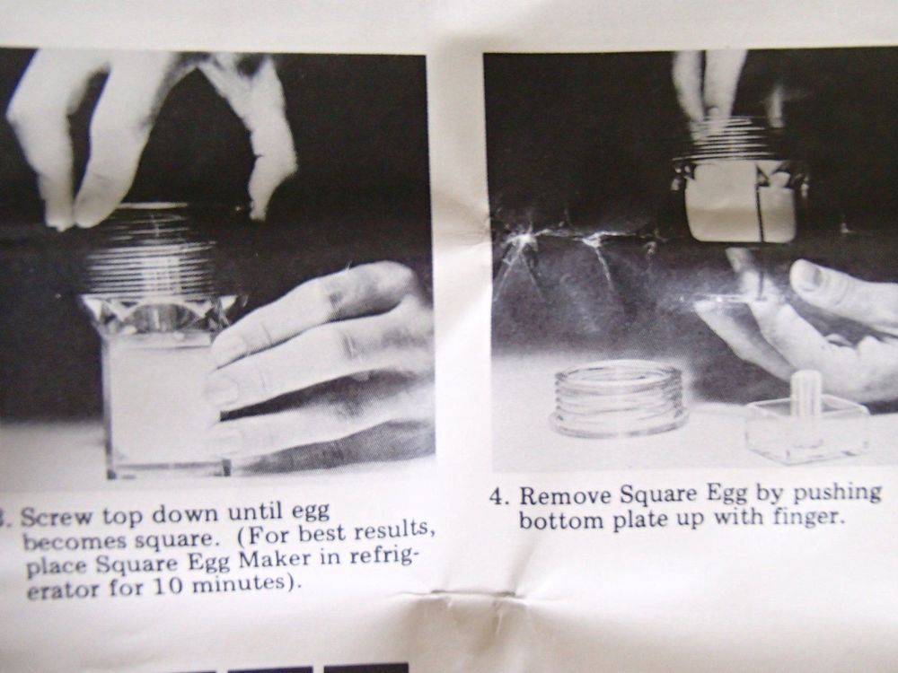 Square Egg maker 4 eckige Eier macher (Neu und originalverpackt) in ...