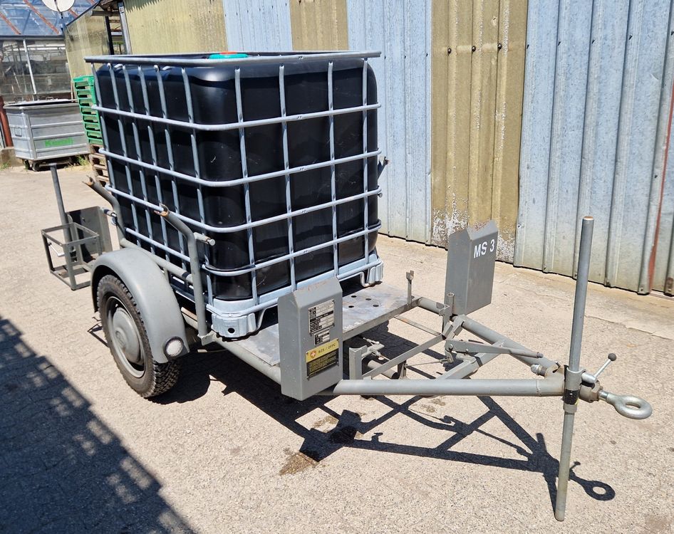 Anhänger mit Wassertank IBC (Gebraucht) in Gampelen für CHF 350 – nur ...