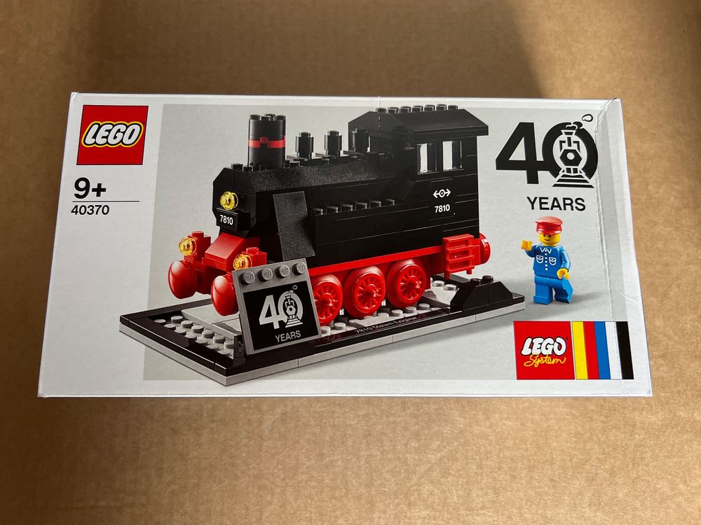 40 Jahre Lego Jubiläum Lokomotive 40370 | Kaufen auf Ricardo