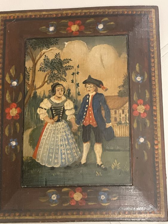 Schöne Appenzeller Bauernmalerei auf Holz (Gebraucht) in Schlieren für CHF 30 – mit Lieferung ...