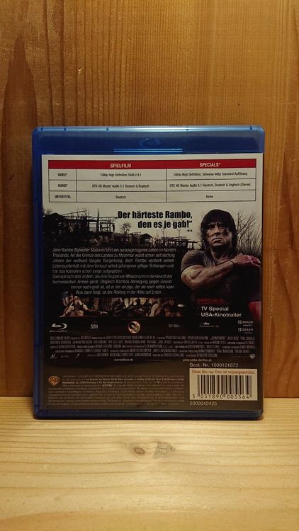 JOHN RAMBO Blu-Ray mit Sylvester Stallone | Kaufen auf Ricardo