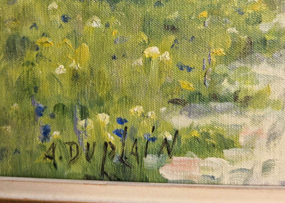 Huile sur toile de Albert Duplain (Gebraucht) in Renens VD für CHF 41 ...