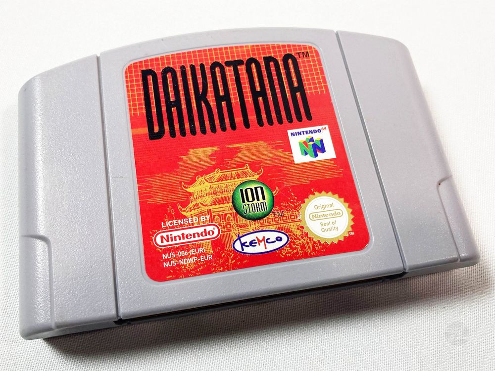 DAIKATANA Nintendo N64 Game Modul Retro Vintage (Gebraucht) in Wetzikon ...