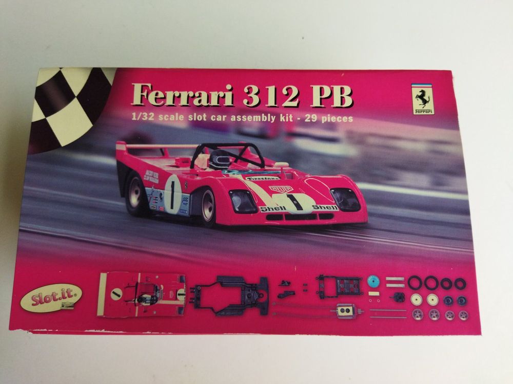 Ferrari 312 PB"Ickx/Regazzoni" Bausatz von Slot.it Slot 1/32 (Neu und ...