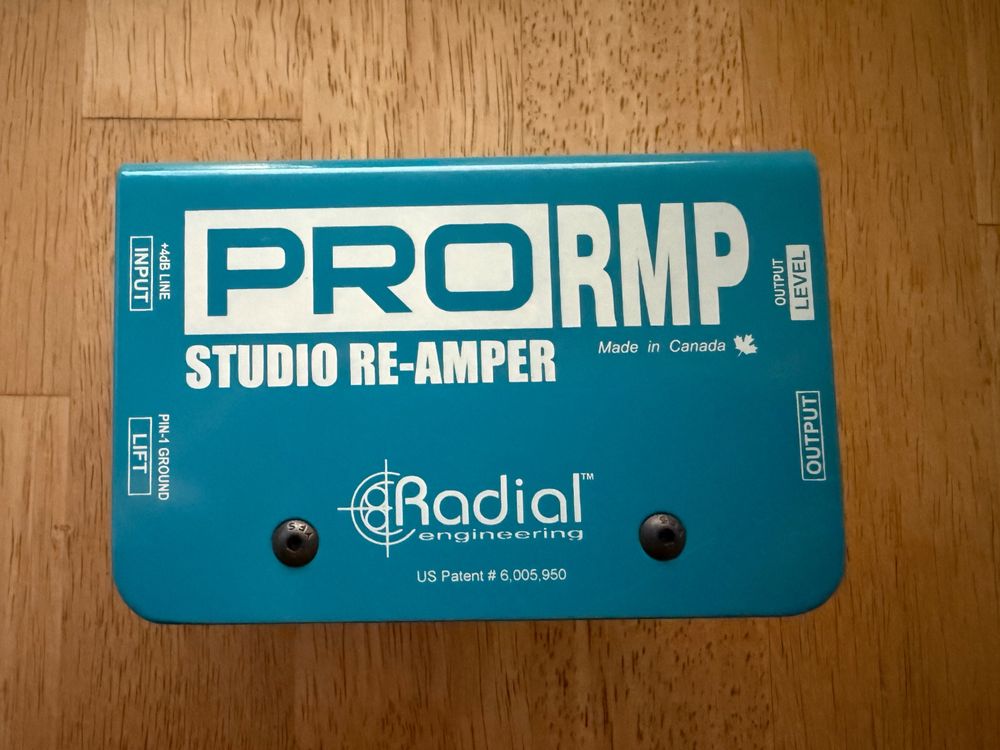 Radial Pro RMP Studio Re-Amper (Gebraucht) in Luzern für CHF 84 – mit ...