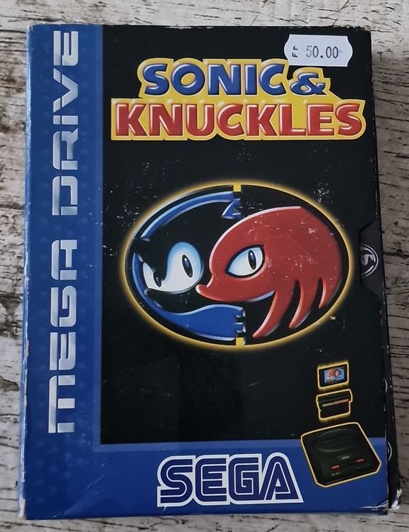 Sega Mega Drive Sonic & Knuckles OVP (Gebraucht) in Arisdorf für CHF 45 – nur Abholung auf ...