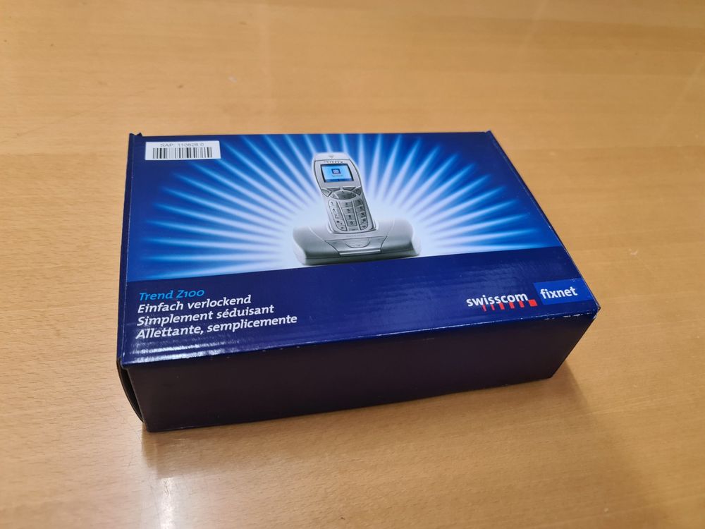 neues Swisscom Festnetz Telefon Trend Z100 ab 1.- (Neu und ...