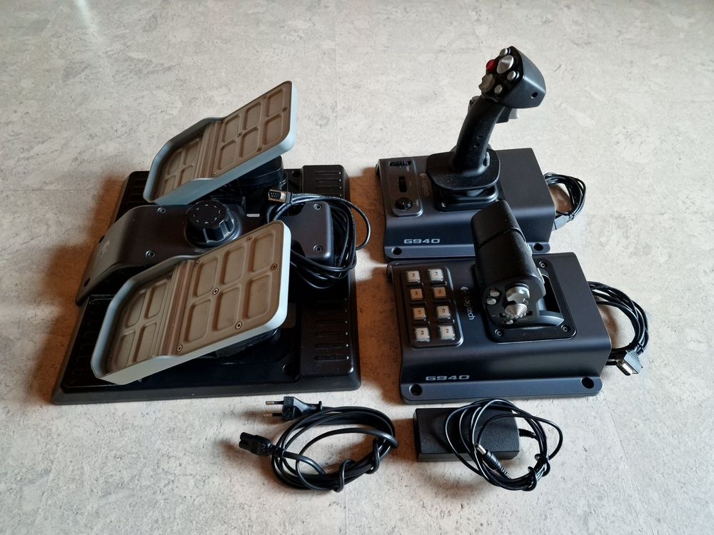 Logitech Flight System G940 (Joystick, Schubregler, Pedale) | Kaufen ...