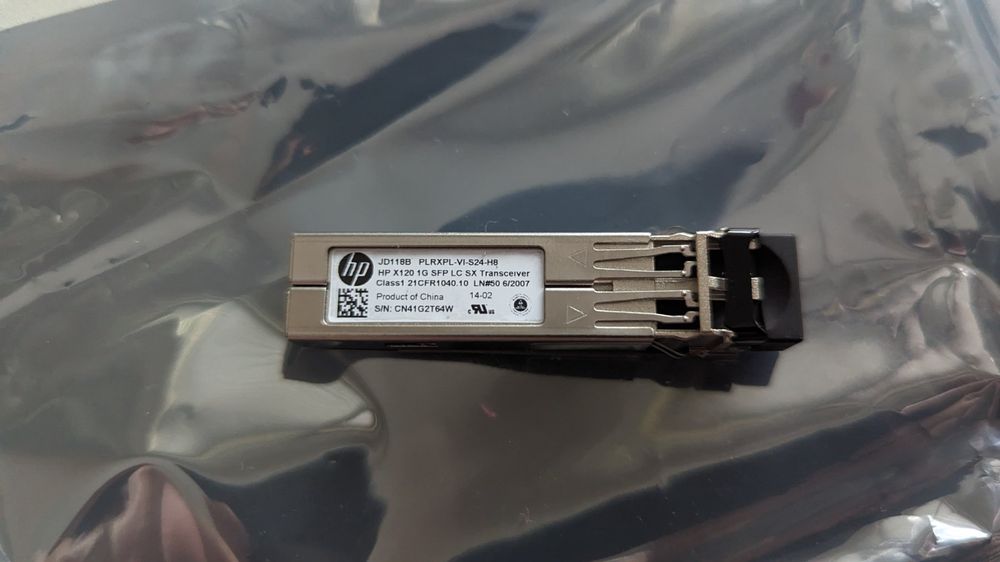 HP X120 1G SFP LC SX Transceiver (JD118B) | Kaufen auf Ricardo