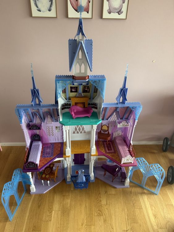 Elsa Schloss | Hasbro Frozen II Eiskönigin Arendelle Schloss (Gebraucht ...