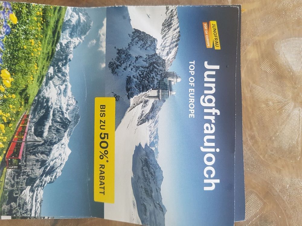 Jungfraujoch Gutschein Coop bis zu 50% (Neu (gemäss Beschreibung)) in Wallisellen für CHF 5 ...