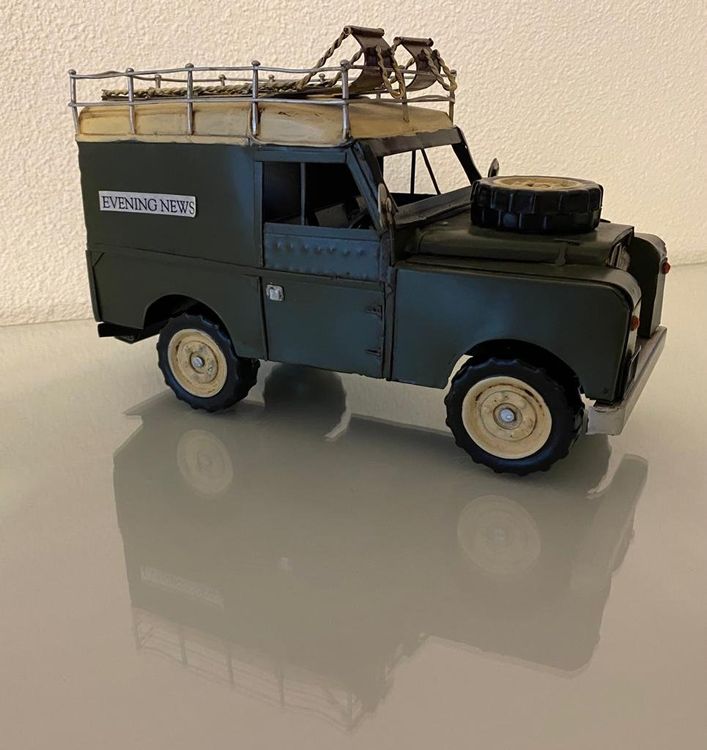 Folk Art - Handmade Metal - Land Rover 1:18 Top !!! (Gebraucht) in für ...