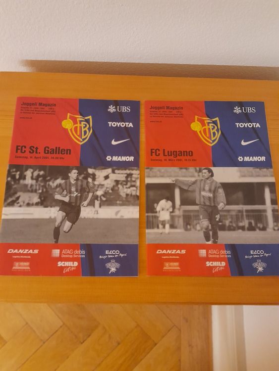 Fc basel matchprogramme fcb fcz gc yb st.gallen aarau fcl | Kaufen auf Ricardo